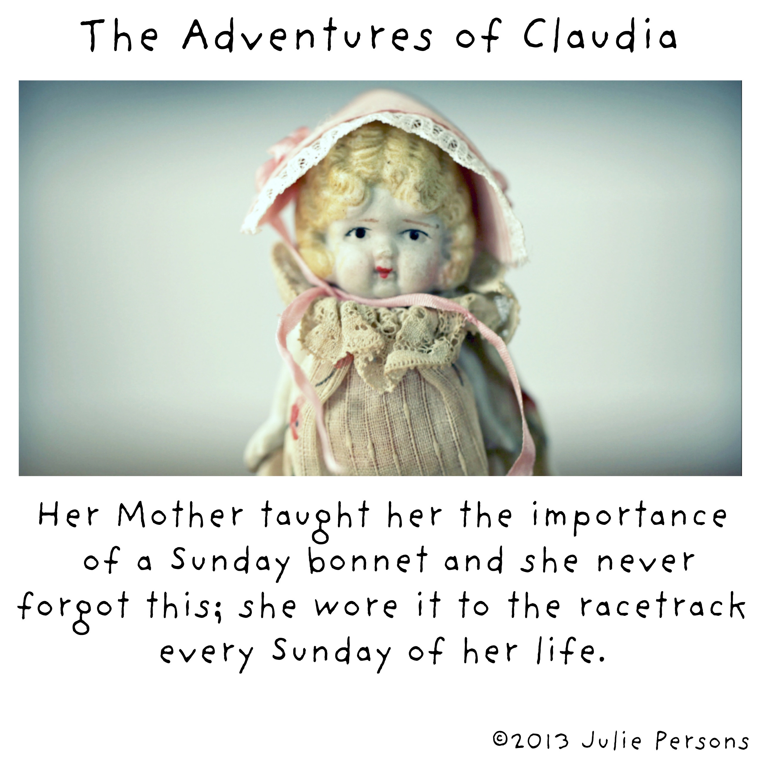 Sunday Bonnet. | theadventuresofclaudia